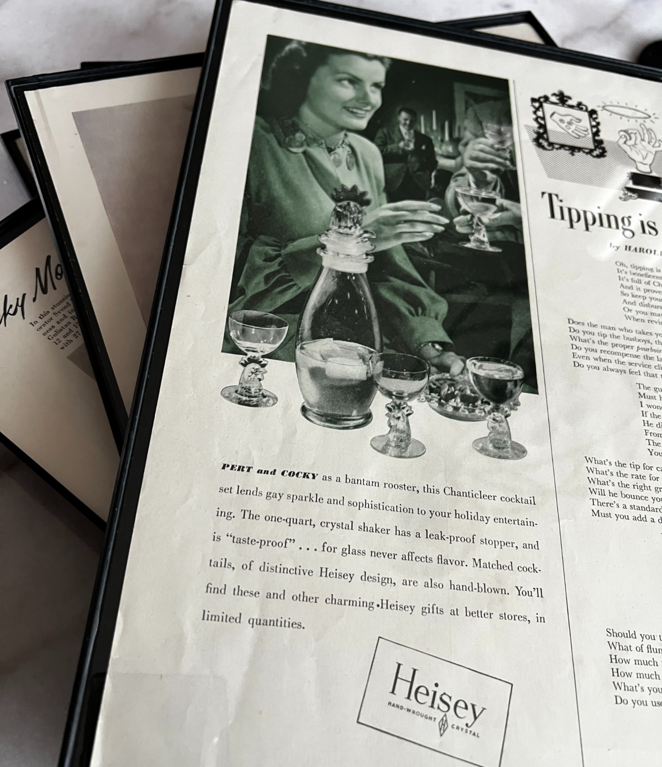 How to Upcycle Vintage Magazine Ads into Stunning DIY Artwork for Your ...